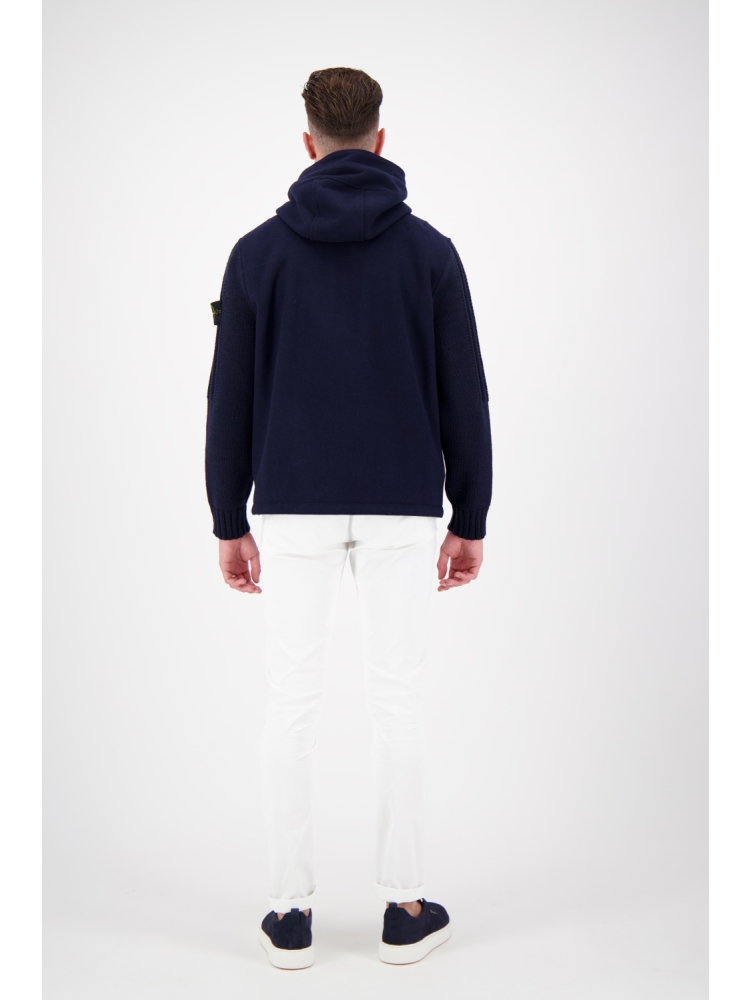 Stone Island Jas Blauw jas kopen | Hans voortman